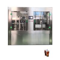 China Isobaric Rinsing Filling And Capping Machine For Filling PET Bottled Carbonated Beverage 3-in-1 Unit 10000 bph for sale