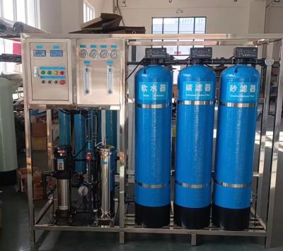 China Automatic 1000 L/H RO Water Treatment System Machine for sale