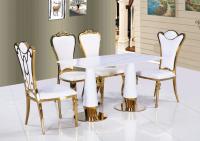 China Stainless Steel Frame 130*80*74cm Painting Wrought Iron Table for sale