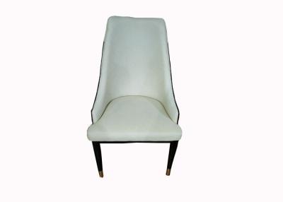 China Nordic 100cm 49.5cm Wrought Iron Upholstered Dining Chairs for sale