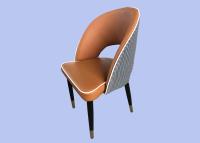 China 150kg Leather Upholstered Dining Chair for sale