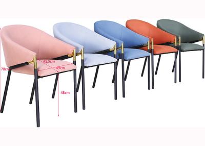 China Children Party 49cm 78cm Low Back Upholstered Dining Chairs for sale
