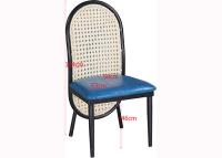 China Armless 104cm Contemporary Upholstered Dining Chairs for sale