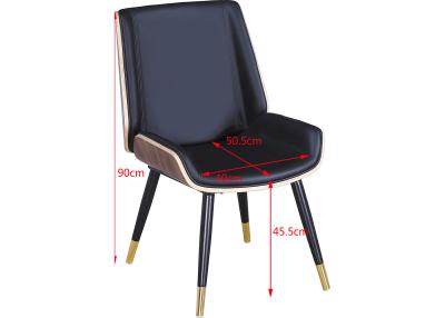 China Multi Colored 50.5cm Wrought Iron Upholstered Dining Chairs for sale