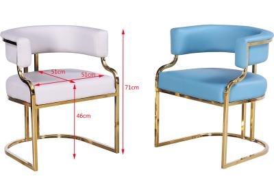 China 51cm Faux Leather Dining Room Chairs for sale
