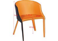 China No Shaking 45.5cm 75cm Faux Leather Dining Room Chairs for sale