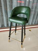 China Luxury 150kg Bearing Capacity 105cm Wrought Iron Bar Chair for sale