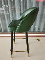 China Luxury 150kg Bearing Capacity 105cm Wrought Iron Bar Chair for sale