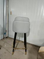 China 40.5cm Wrought Iron Bar Chair for sale
