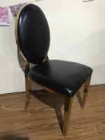 China High Density Sponge Filled 44cm 92cm SS Dining Chairs for sale