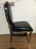 China High Density Sponge Filled 44cm 92cm SS Dining Chairs for sale