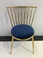 China Flexible Smooth 45cm 81.5cm Stainless Steel Dining Chair for sale