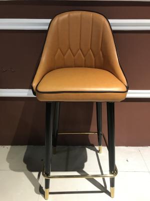 China Comfortable Sitting Flat Sewing 109cm Wrought Iron Bar Chair for sale