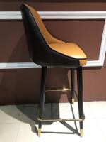 China Comfortable Sitting Flat Sewing 109cm Wrought Iron Bar Chair for sale