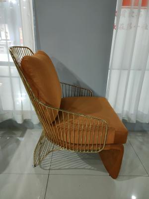 China Strong Resilience 61cm 44cm Wrought Iron Sofa Set for sale