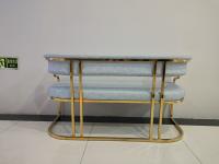 China Strong Load Bearing Force 125cm 42cm Wrought Iron Sofa Set for sale