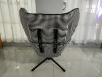 China U Shaped Waist Support 99cm 80cm Wrought Iron Sofa Set for sale