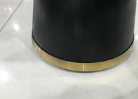 China Round Contemporary 75cm 80cm Marble Iron Coffee Table for sale