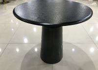 China Nordic Firestone 90cm Wrought Iron Marble Coffee Table for sale