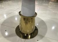 China Low Key Luxury 80cm 74cm Wrought Iron Marble Coffee Table for sale