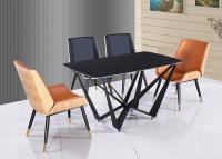 China Indoor 40*80*76.5cm Painting Wrought Iron Table for sale