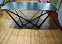 China Indoor 40*80*76.5cm Painting Wrought Iron Table for sale