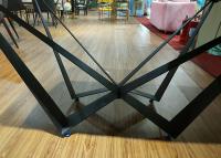 China Indoor 40*80*76.5cm Painting Wrought Iron Table for sale