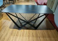China Indoor 40*80*76.5cm Painting Wrought Iron Table for sale