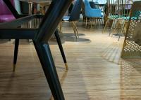China 120*70*75cm Stainless Steel Dining Table for sale