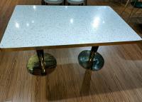 China High Temperature Resistance 740mm Painting Wrought Iron Table for sale
