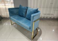 China Organic Barrel Back Design 112cm 76cm Rod Iron Sofa Set for sale