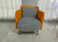 China Round Handrails 66cm 75cm Wrought Iron Sofa Set for sale
