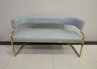 China Strong Load Bearing Force 125cm 42cm Wrought Iron Sofa Set for sale