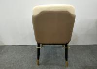 China Ergonomic Fashionable Modern Wrought Iron Dining Chair for sale