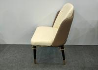 China Ergonomic Fashionable Modern Wrought Iron Dining Chair for sale