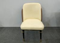 China Ergonomic Fashionable Modern Wrought Iron Dining Chair for sale