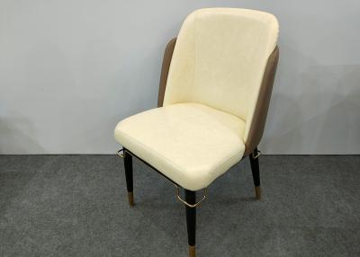 China Ergonomic Fashionable Modern Wrought Iron Dining Chair for sale