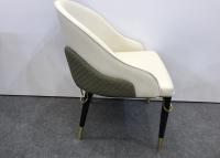 China Modern 150kg Leather Dining Room Chairs for sale