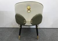 China Modern 150kg Leather Dining Room Chairs for sale