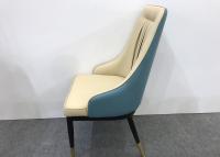 China 56cm Thickened Frame 150kg Wrought Iron Dining Chair for sale