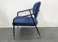 China Moistureproof Rustproof 150kg Wrought Iron Dining Chair for sale