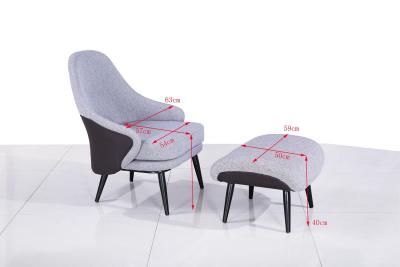 China Cotton And Linen Fabric 85cm Height Iron Pipe Sofa Set for sale
