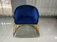 China Iron Pipe Steel Bar Flannel Wrought Iron Sofa Set Soft And Comfortable for sale