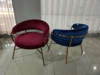 China 16kgs Modern Leather Seat Wrought Iron Sofa Set for sale