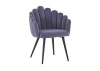China Industrial Armrest Tufted Modern Fabric Chair With Metal Legs for sale