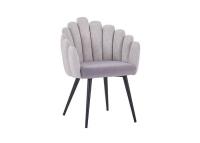 China Industrial Armrest Tufted Modern Fabric Chair With Metal Legs for sale