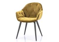 China Armrest Odm Leather Metal Chair Soft Bag And Black Powder Coated for sale