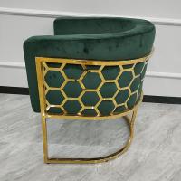 China Nordic Style Home Furniture Odm Modern Restaurant Dining Chairs Soft Velvet 120kg Bearing for sale