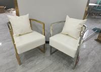 China 70cm Tall Modern Antislip French Dining Chair Artificial Leather Luxury for sale