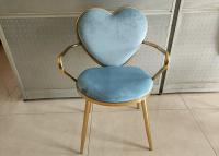 China Fashionable 71cm Faux Leather Dining Room Chairs Furniture Modern Ergonomic Backrest for sale